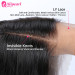 Body Wave Hair LY Frontal Wig Invisible Knots Glueless Lace Wigs ...